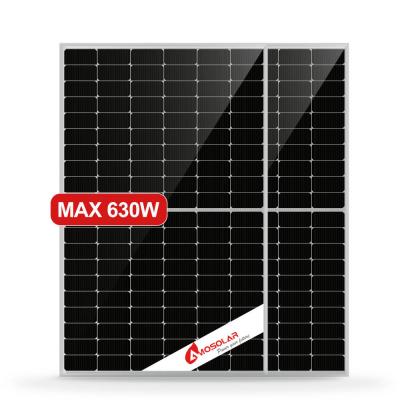 China 2172*1303*35mm Panel Dimensions 120 6*20 Cells N-type 610W 620W 630W Solar Panels for sale