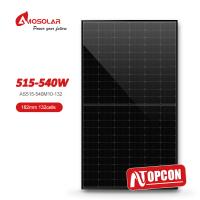 China A Grade Solar Panels 182mm Mono Solar PV Modules for Home Electricity N-TYPE 515W 540W for sale