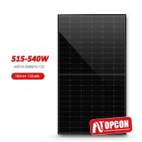 China A Grade Solar Panels 182mm Mono Solar PV Modules for Home Electricity N-TYPE 515W 540W for sale