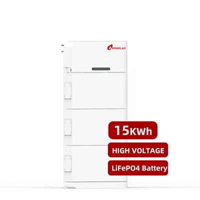 China High Voltage 192V 10kwh 15kwh 20kwh BMS Lithium Ion Battery Pack for Solar Storage for sale