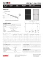 China Longi HiMO 7 Double Glass Solar Panel 610w 620w 585W 595W 605W for Solar Power System for sale