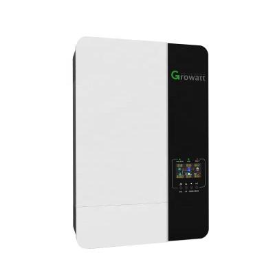 China Growatt Spf 5000 Es Single Phase 5kw Pure Sine Wave Off Grid Solar Inverter With Wilf for sale
