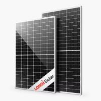 China Bifacial Cell Size 182mmx182mm 570w 580w 585w 590w Mono Solar Panel for Solar System for sale