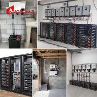 China Amosolar 48V 51.2V 100Ah 200Ah Rack Mounted Lithium Battery for Solar Energy Storage for sale