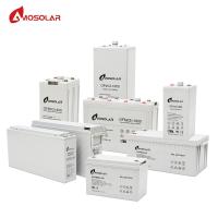 China NO Chargeable Amosolar Gel Battery 12V 200Ah 250Ah 300Ah for Home Solar Panel Storage for sale