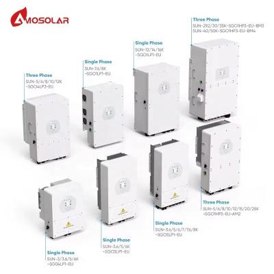 China Deye SUN-8K-SG01LP1-US/EU Hybrid Inverter 8KW 48V for Single Phase PV Solar System for sale