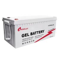 China Amosolar Front End Lead Acid Battery 12V100AH Solar Gel Battery with 3000 Cycle Life for sale
