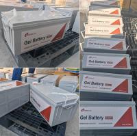 China Amosolar Solar Battery 12V Gel 100Ah 150Ah 200Ah 250Ah for Room Temperature Storage for sale