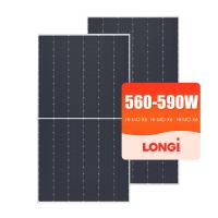 China Half Cell 580W 585W 570w 575w 590w Longi A Grade hi mo 7 Solar Panel Quick Shipment for sale