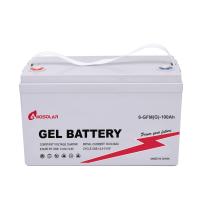 China Amosolar Gel Battery 12V 200AH 250AH 300AH for Solar Panel and Home Inverter Storage for sale