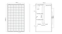 China White Backsheet Poly Solar Panel 20w 70w 40w 50w 60w 100w 150w 290w 300w for Home for sale