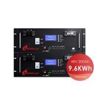 China 10Wh Electric Energy Amosolar LiFePO4 Rack Mounted Battery for Home Energy Storage System for sale