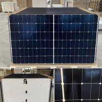 China 2278*1134*30mm Panel Dimensions Longi N Type Solar Panel 595W 580W 585W Mono Facial for sale