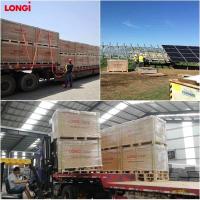 China 22.8% Efficiency Longi Double Glass Bifacial Solar Panel 585W 595W 570W in Warehouse for sale