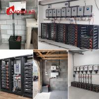 China Amosolar EU Standard Lithium Ion Battery 5Kwh 10Kwh 48V 100Ah 200Ah 51.2V With IP65 Function for sale