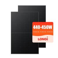 China Topcon Bifaical Dual Glass LONGi Solar Panels 570W 575W 580W 585W with PERC Technology for sale