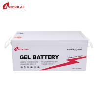 China Sealed Gel Battery for Home Solar Storage 12V 100AH 250AH Deep Cycle GEL Lead Acid for sale
