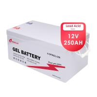 China Electric Energy 2000 Wh Amosolar Gel Deep Cycle UPS Battery with 12V100AH Capacity for sale