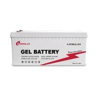 China 12V 100Ah 200Ah 250Ah Amosolar Deep Cycle Power Solar Gel Battery for Off Grid System for sale