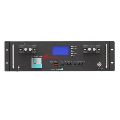 China 51.2V 100AH 200AH 5kwh Li-Ion Rack-mounted Battery for Home Solar Energy Storage System for sale