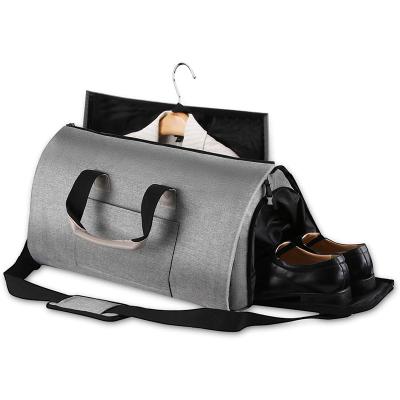 China Garment Duffle Bag , Suit Bag with Shoulder Strap, Travel Garment Bag with Shoe Pocket for sale