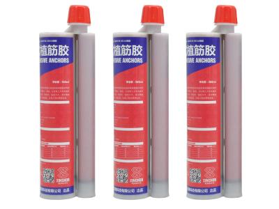 China Cartridge Concrete Anchor Glue , Epoxy Chemical Anchor Solid Pistons Easy Mixing for sale