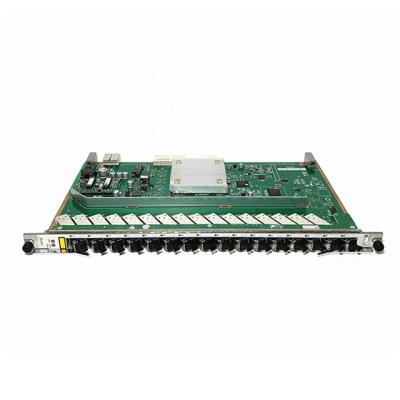 China Huawei XEHF 16-port OLT interface board with 80 Gbit/s forwarding rate and 1:256 split ratio for XGS-PON and EPON Combo for sale