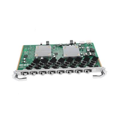 China Huawei XGLD 8-port 10G GPON interface board with asymmetric rate mode and 10G GPON ONT compatibility for sale