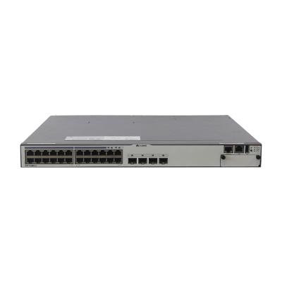 China Huawei Switch S5710-28C-LI with 24 Ethernet 10/100/1000 ports 4 dual-purpose ports and 1 interface slot for sale