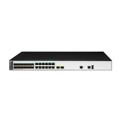 China Huawei S5700-26X-SI-12S-AC Network Switch with 12 Ethernet 10/100/1000 Ports 12 Gig SFP Ports and 2 10 Gig SFP+ Ports for sale