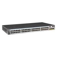 China Huawei Switch S5720-52X-EI-AC with 48 Ethernet 10/100/1000 ports, 4 10 Gig SFP+ ports, and compact 44.4 mm x 442.0 mm x 424.7 mm dimensions for sale
