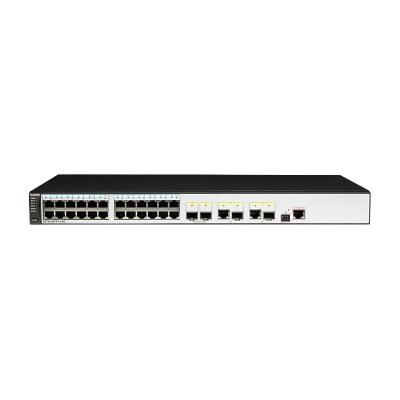 China Huawei Switch S5700-28TP-LI-AC with 2 dual-purpose 10/100/1,000 or SFP ports, front access design, and 2 Gig SFP ports for high-density GE connectivity for sale