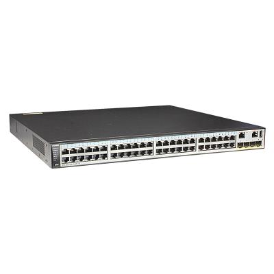 China Huawei Switch S5720-52X-PWR-SI-DC with 48 Ethernet 10/100/1000 PoE+ Ports 4 10 Gig SFP+ Ports and 650W DC Power for sale