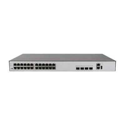 China Huawei Network Switch S5735-L24T4X-D with 24 10/100/1000BASE-T Ports 4 10GE SFP+ Ports and DC Power for sale