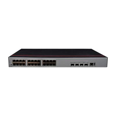 China Huawei Switch S5735-L24T4X-D1 with 24 10/100/1000BASE-T ports and 4 10GE SFP+ ports DC power CloudEngine Switch for sale