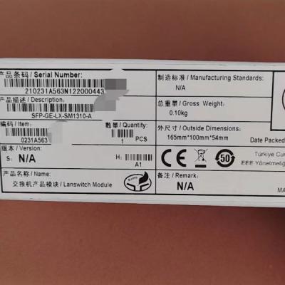 China 0231A563 rJ45 Huawei SFP-GE-LX-SM1310-A Optical Transceiver 1.25G-LX10 1000BASE-LX/LH for sale