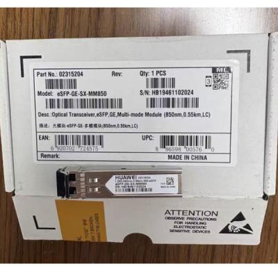 China ESFP-GE-SX-MM850 Huawei SFP Optical Transeiver Multimode Module 02315204 for sale