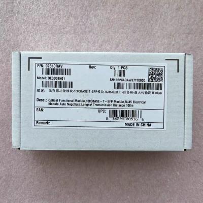 China Industrial Huawei 023RAV 10g Copper SFP 100m OEGD01N01 RJ45 Transceiver Module for sale