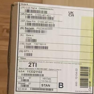 China Aggregation Cisco C1000 Switch C1000-48T-4G-L Enterprise Class for sale