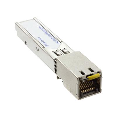China 1000BASE-T Copper Fiber Optic SFP Module Transceiver RJ45 Finisar FCLF8522P2BTL for sale