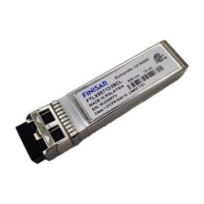 China 10Gb/S programmed Finisar Sfp Transceiver FTLX8571D3BCL For Multimode Fiber for sale