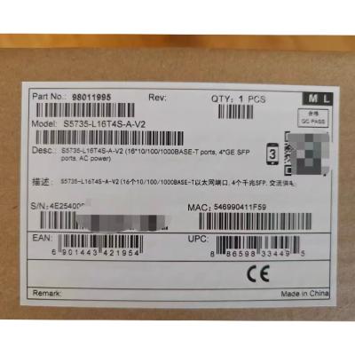China Original New S5735I-S16T2S4XN-V2 Switches Huawei 16 Port Industrial Switch for sale