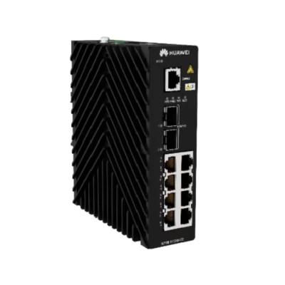 China S5735I-H8T2XN-V2 Huawei Original Industry Grade Switch  8*10/100/1000BASE-T Ports , 2*10GE SFP+ Ports , DIN Rail Mounting DC Supply for sale