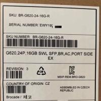 China BR-G620-24-16G-R Brocade G620 Switch with 24 x 16Gb Fibre Channel SFP+ ports V1 V2 FOS9.1  FOS9.2 for sale