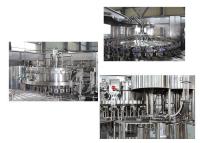 China 500ml Bottle 3.5KW 3 In 1 Rotary Soft Drink Bottling Machine for sale
