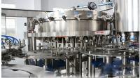 China Plastic Screw Cap 3 in 1 Monoblock Soft Drink Bottling Machine for sale