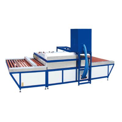 China Horizontal Automatic Insulating Glass Washer With Feeding Section for sale