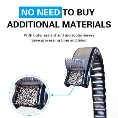 China 2022 AGM insulating glass unit warm edge sealing spacers flexible butyl spacer Swigle panaspacer for double glazed glass for sale