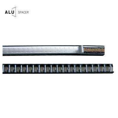 China Spacer with Bulty 2021 Hot Sale Double Glass Warm Edge Rubber 6mm Strip Aluminum Butyl Spacer Bar for sale