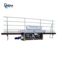 China Vertical CE Glass Edge Grinding Machine 9 Motors For Double Edge for sale
